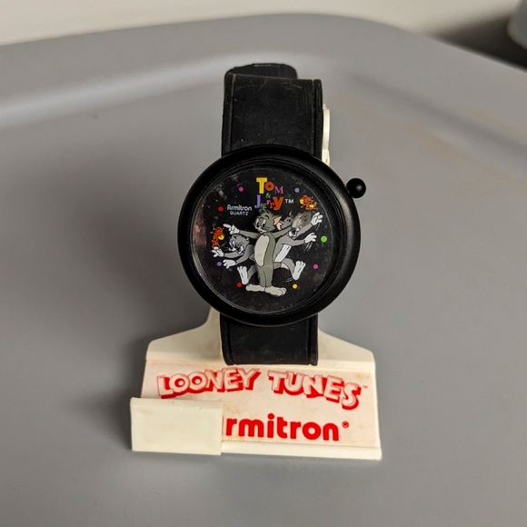 Armitron | Accessories | Vintage Tom And Jerry Watch | Poshmark